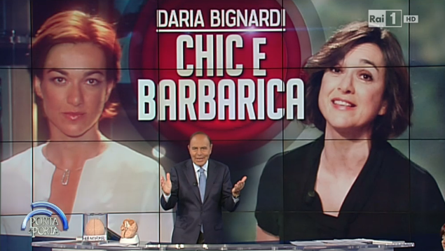Daria Bignardi a Porta a porta - TvBlog