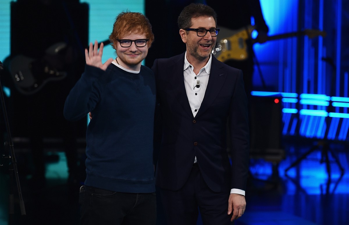Ed Sheeran ospite di Che tempo che fa: colpaccio Ed Sheeran ospite di Che tempo che fa: colpaccio
